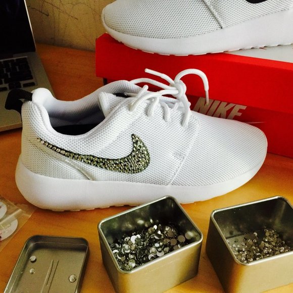 Nike | Shoes | Custom Bling Nike Running Sneaker Sport Shoes R27 | Poshmark
